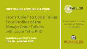 Free Online Lecture via Zoom: From “Chief” to Code Talker: Four ...