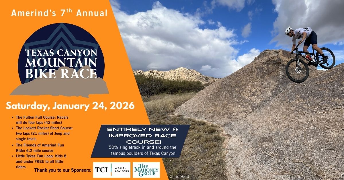 New & Improved - Texas Canyon Mountain Bike Race & Fun Ride - Amerind ...