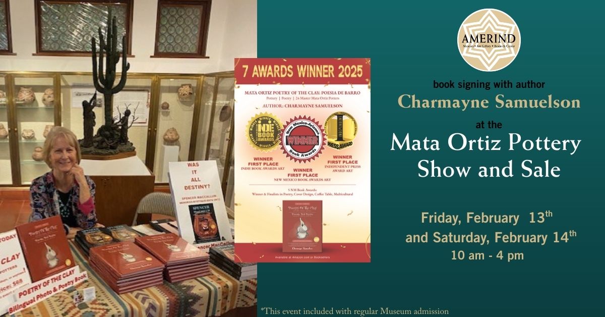 Book Signing with Charmayne Samuelson - Amerind Museum - Research ...